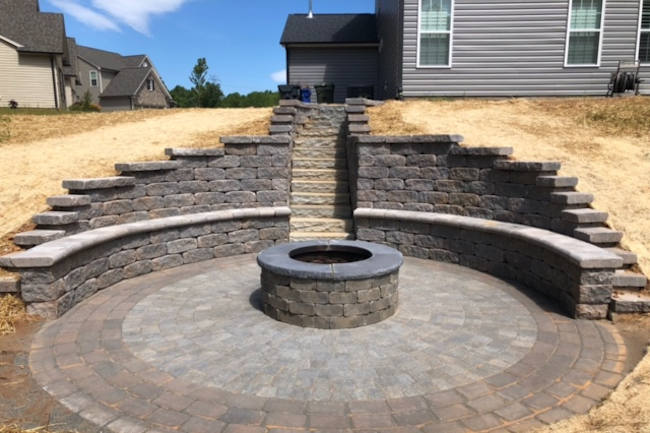 Outdoor Fire Pit Construction, Winston-Salem | Superior Outdoor Spaces